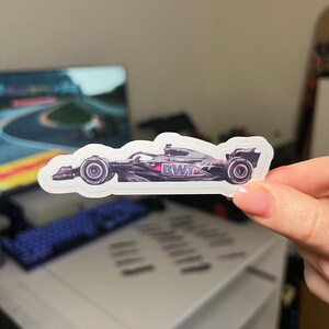 Alpine F1 Car Sticker - Etsy