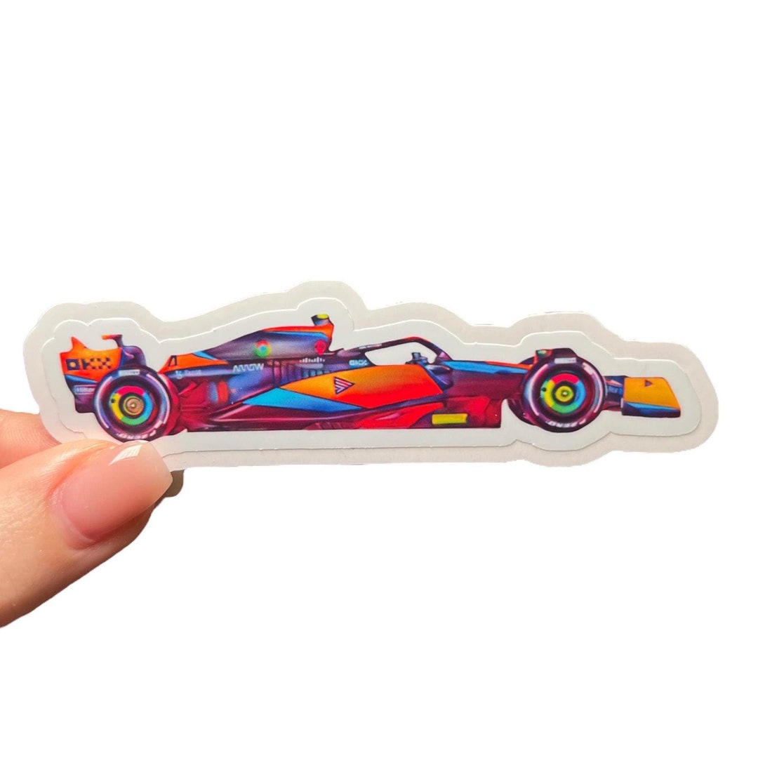 Mclaren Formula One Car Sticker - Etsy
