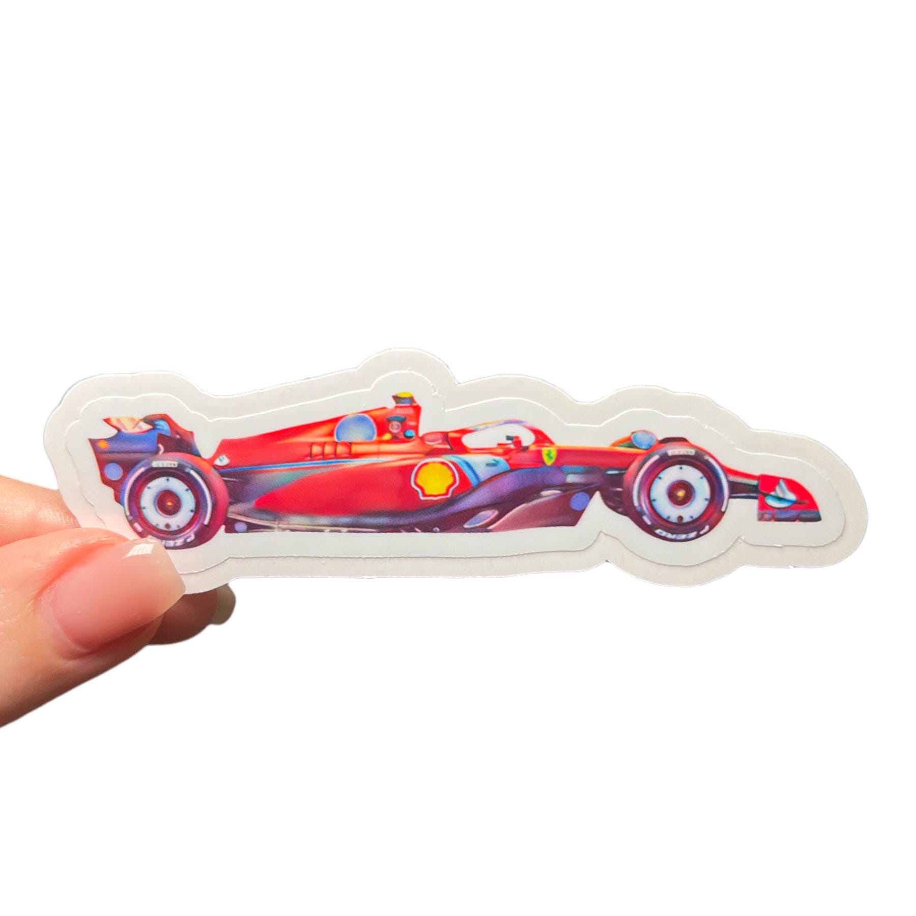 Ferrari F1 Car Sticker - Etsy