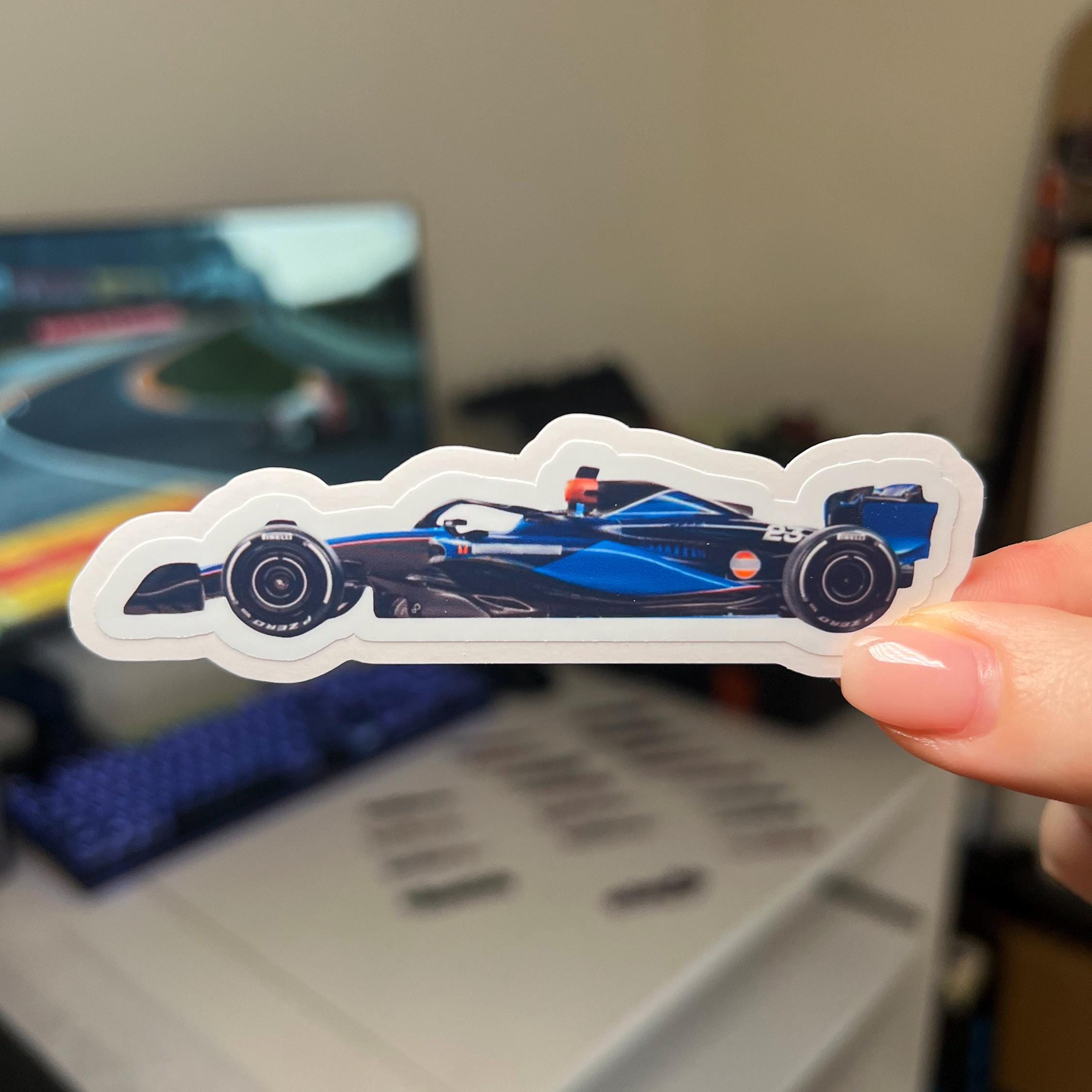 Williams F1 Car Sticker - Etsy