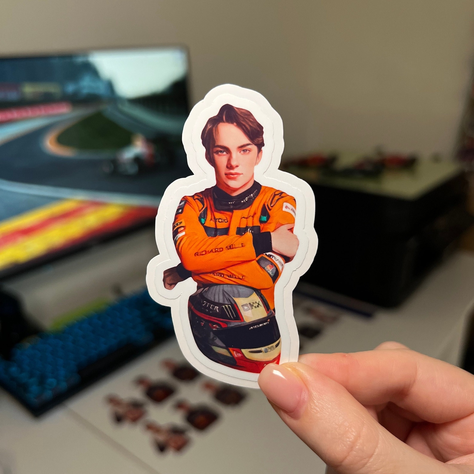 Oscar Piastri Formula One Driver Sticker - Etsy