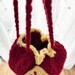 Handmade Knitted Chinese New Year Good Fortune Pouch, Knitted Bag ...
