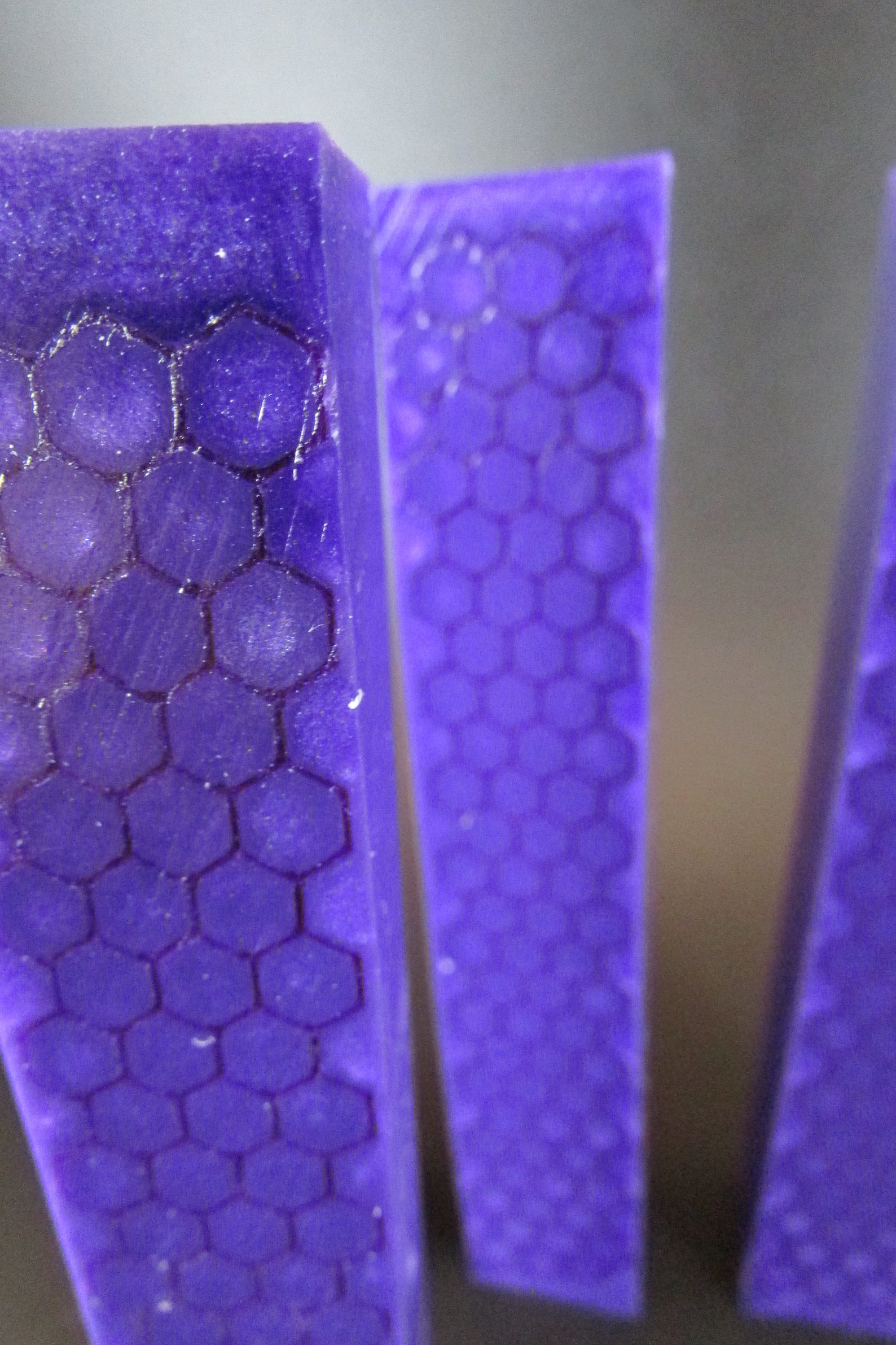 Hybrid Pen Blanks Purple 3D Printed Honeycomb Geometric - Etsy Ireland