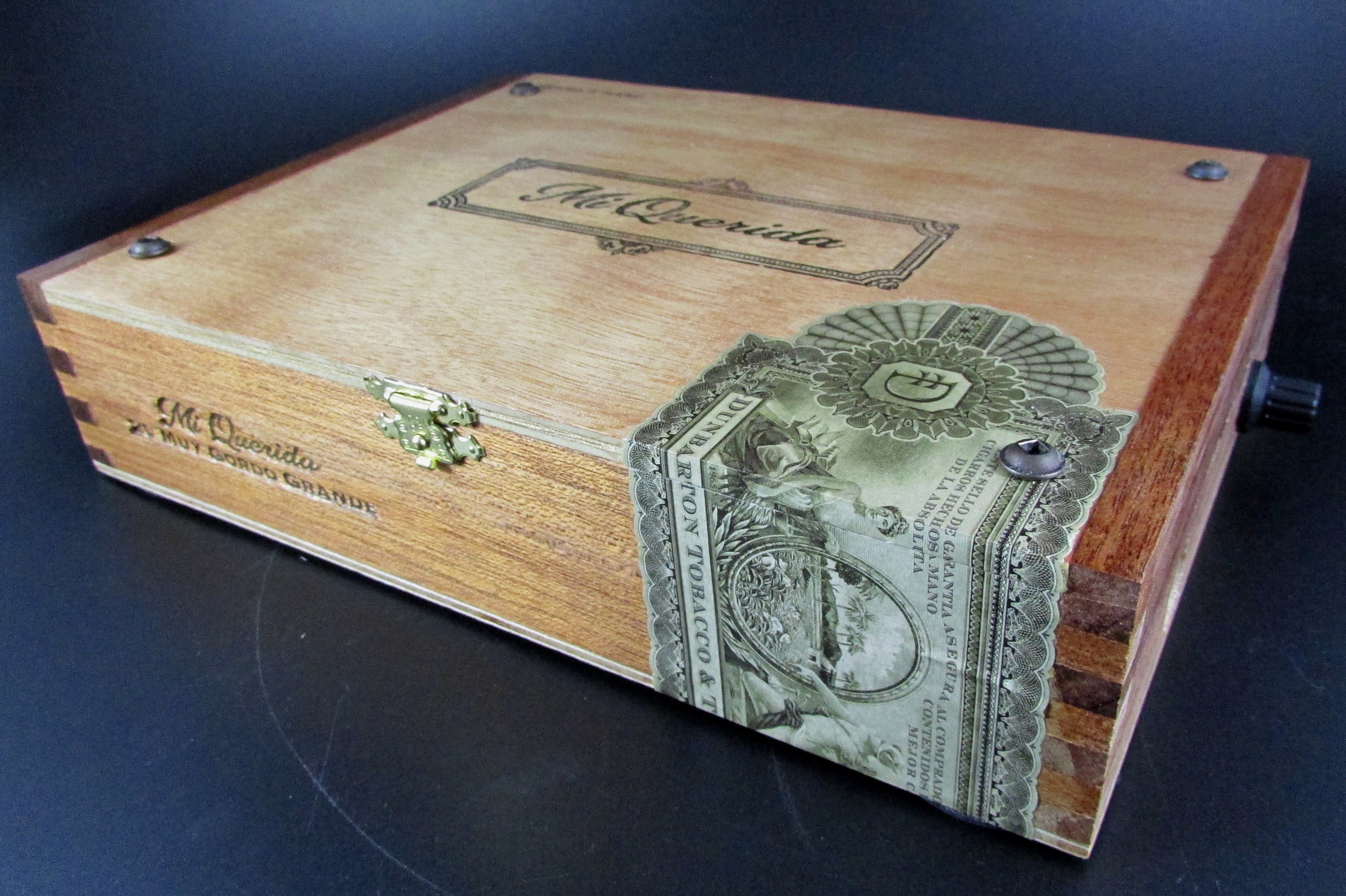 Stomp Box Cigar Box Stomp Box Hand Drum Cajon Stompbox | Etsy