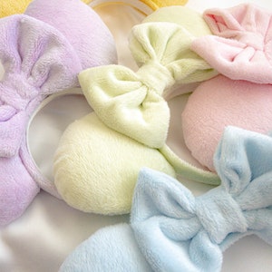 Mix & Match Spring Pastel Minnie Ears - Fuzzy Pastel Mouse Ears ...