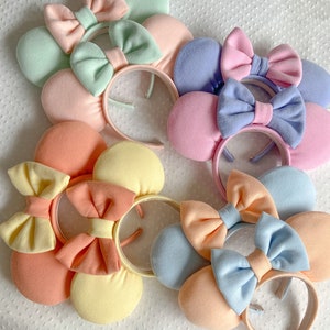Mix & Match Summer Minnie Ears - Pastel Minnie Ears - Summer Minnie ...