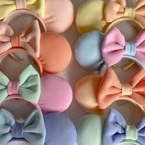 Mix & Match Summer Minnie Ears - Pastel Minnie Ears - Summer Minnie ...