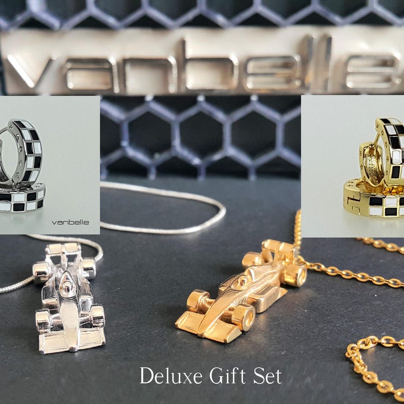 Formula 1 Silver Earring - Etsy