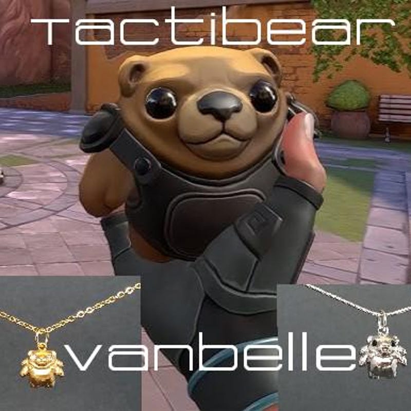 Valorant Tactibear - Etsy