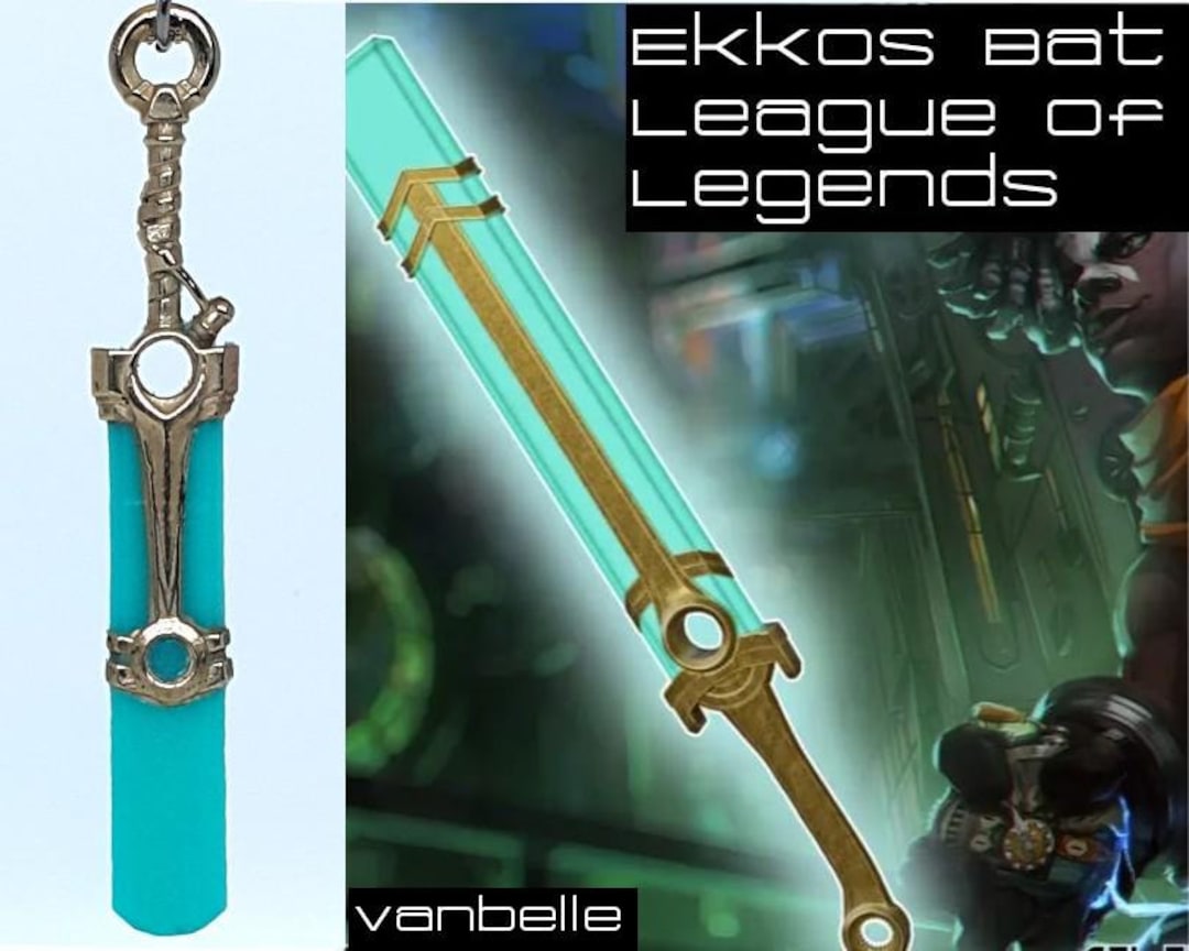 Ekkos Bat Arcane Necklace, Handmade/ Fan Made League of Legends ...