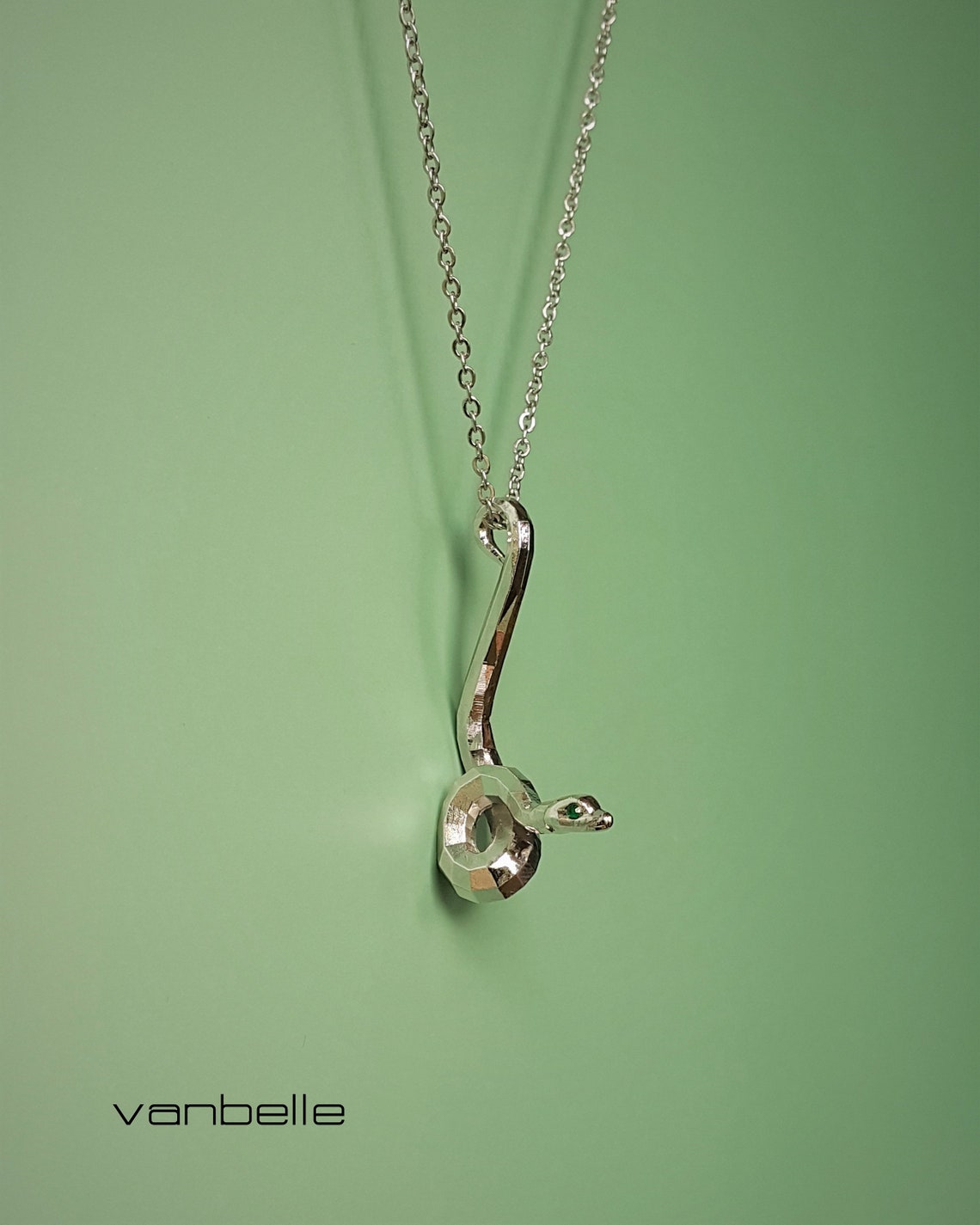 White Snake Buddy Pendant Handmade/fan Made Valorant - Etsy