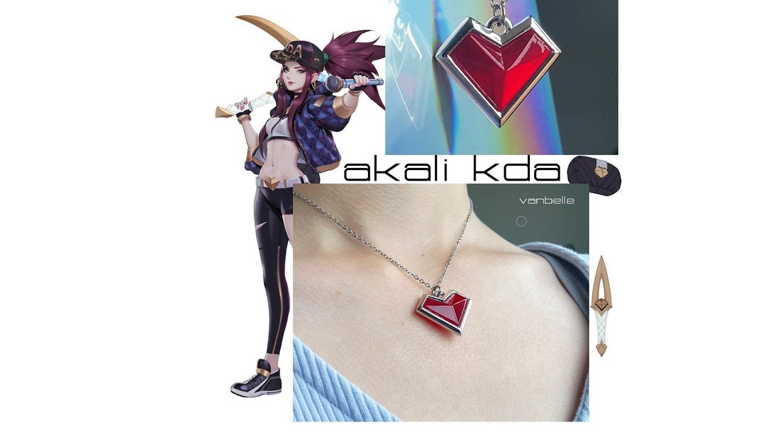 K/DA Akali-league of Legends , Handmade/ Fan Made LOL Inspired - Etsy