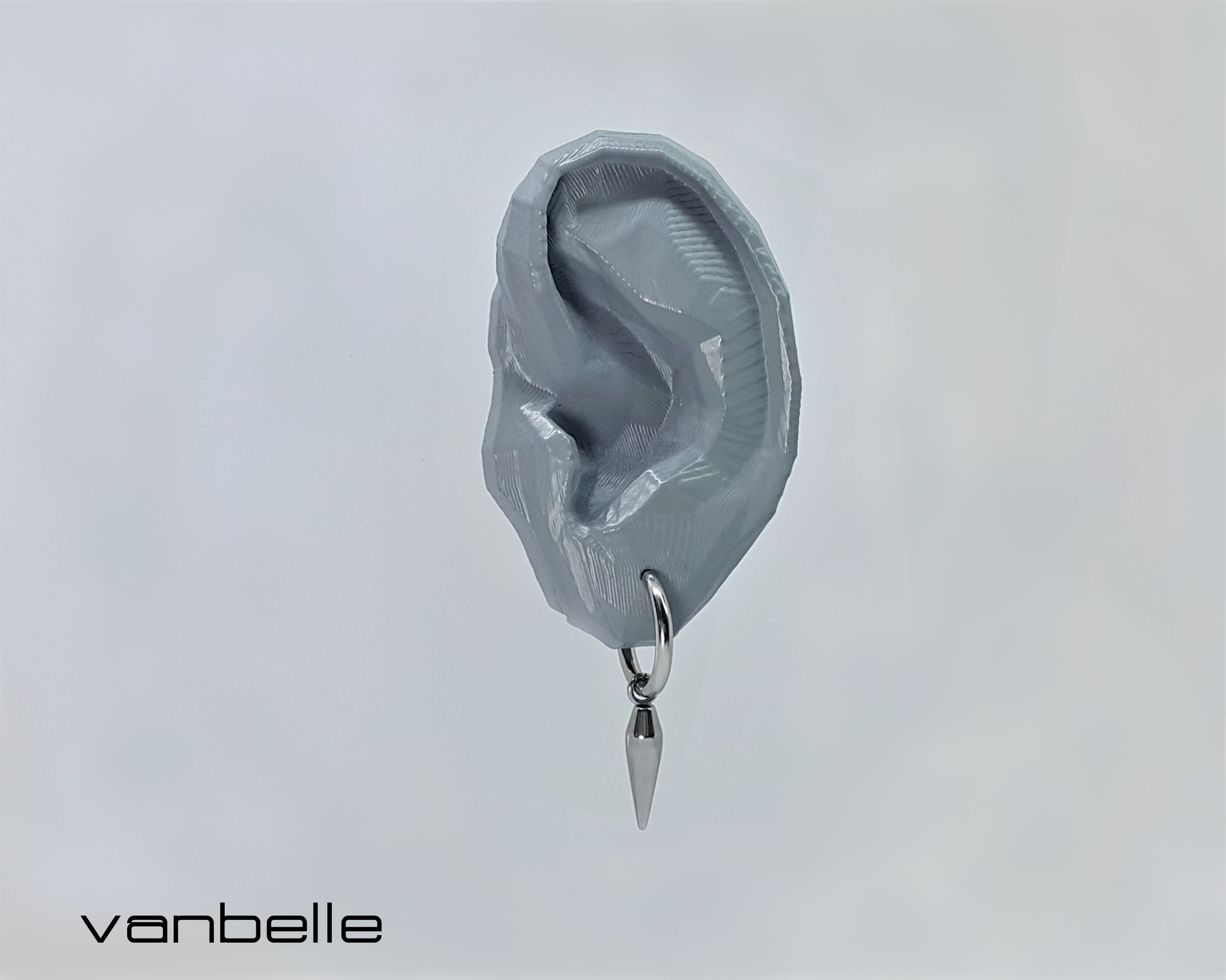 Punk Surgical Steel Spike Dangle Earrings for men and Women | Etsy