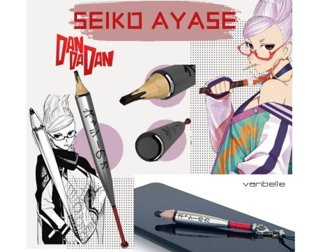 Seiko Ayase Nessie (bat) Handmade/ Fan Made Dandadan Inspired Non ...