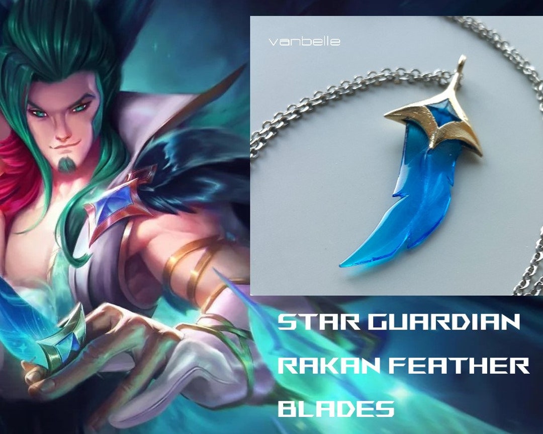 Star Guardian Rakan Feather Blades League of Legends , Handmade/ Fan ...