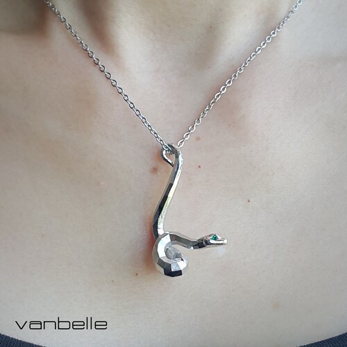 White Snake Buddy Pendant Handmade/fan Made Valorant - Etsy