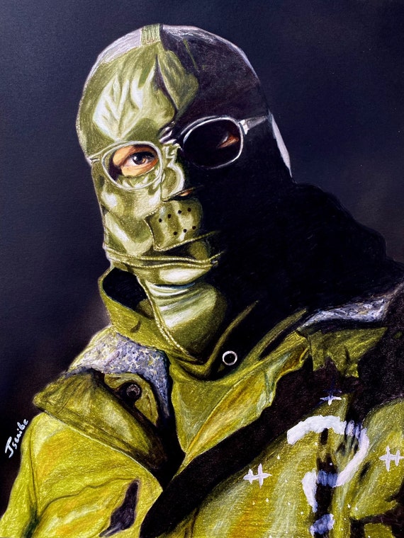 Riddler Paul Dano From the Batman 2022 - Etsy