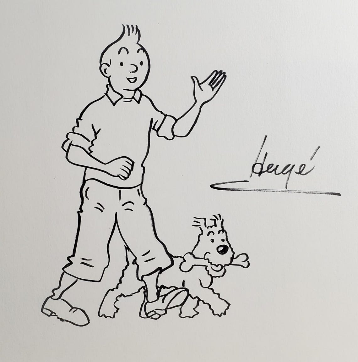 The Adventures of Tin Tin Comic Art Illustration, Herge Artwork ...