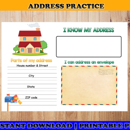 Phone Number Kids Activity Phone Number Practice About Me - Etsy