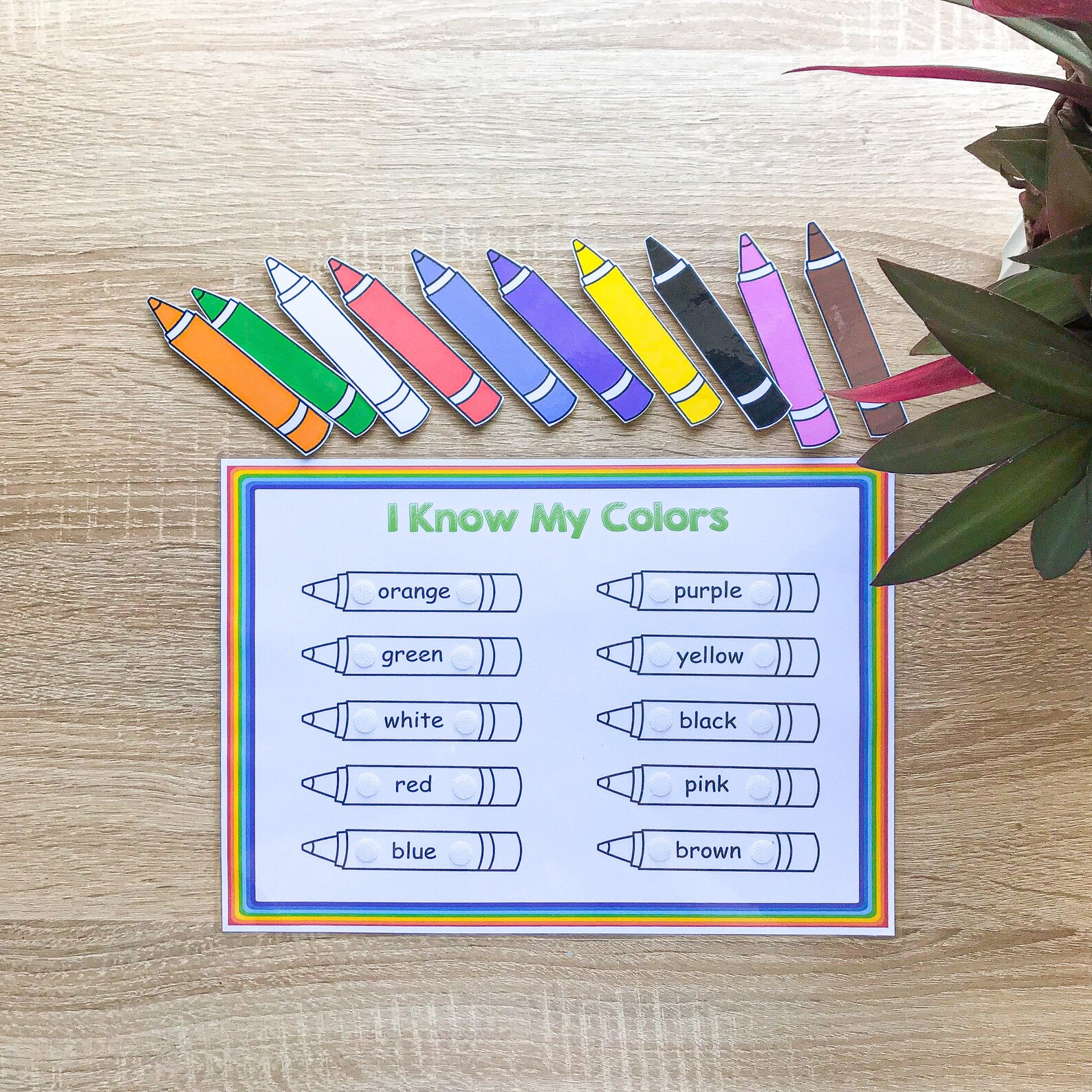 Busy Book Printable Worksheet Matching Activities Toddler | Etsy Canada