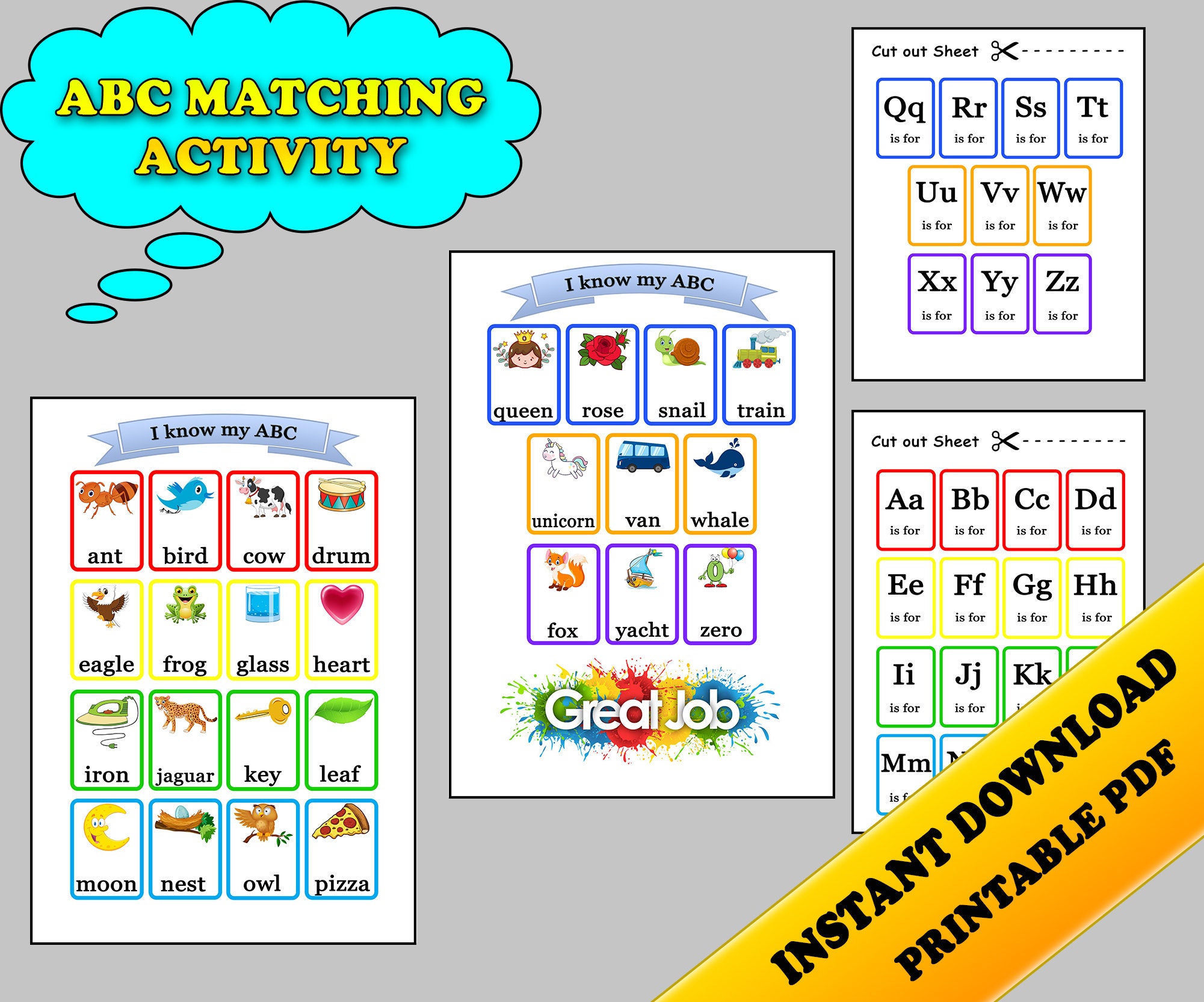 Toddler Learning Binder Preschool Printable Busy Book - Etsy