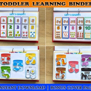 MEGA Busy Book Printable Preschool Activity Homeschool Resources ...