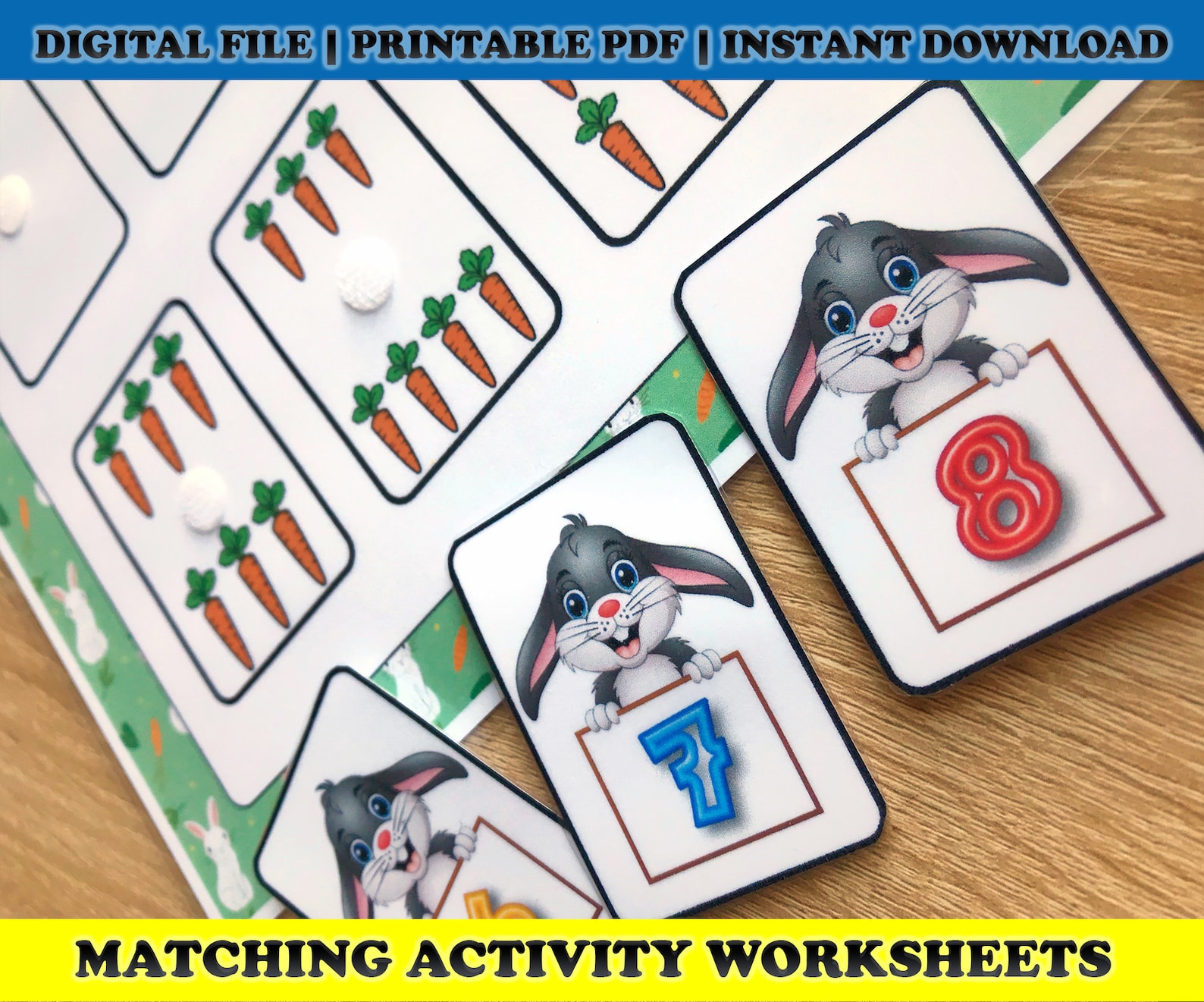 Busy Book Printable Worksheet, Matching Activities, Toddler Learning ...