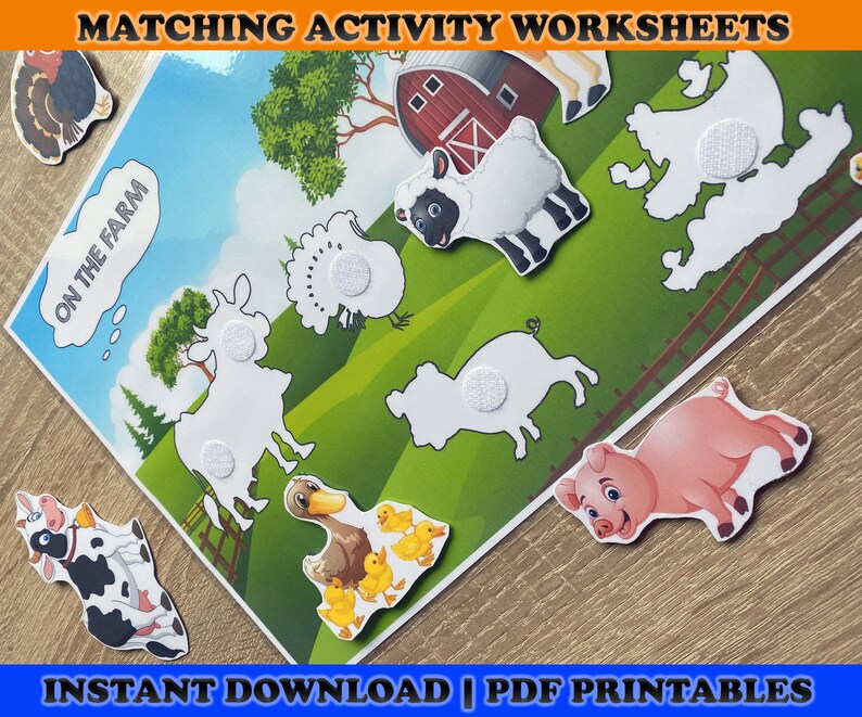 Animals Shadow Matching Activity Printable, Bugs Silhouette Toddler ...
