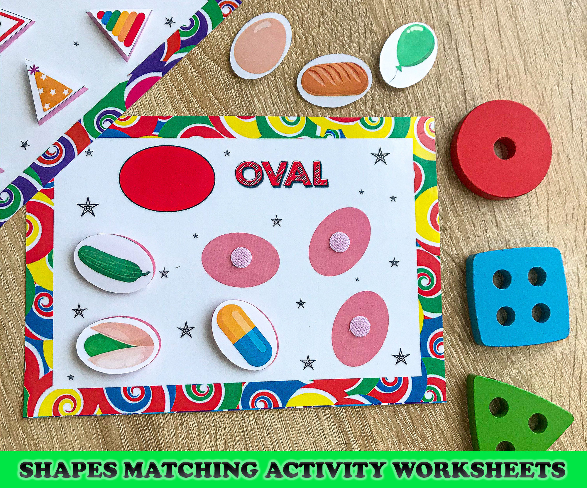 Busy Book Printable Worksheet Preschool Matching Activities - Etsy