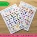 Busy Book Printable Worksheet, Matching Activities, Toddler Learning ...