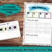 Busy Book Printable Worksheet, Matching Activities, Toddler Learning ...