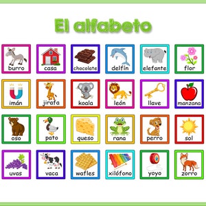 Spanish Busy Book Printable Worksheets Set, Matching Activities ...