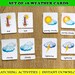 Weather Flashcards, Homeschool Montessori Materials, Toddler Flash ...