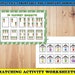 Busy Book Printable Worksheet, Matching Activities, Toddler Learning ...