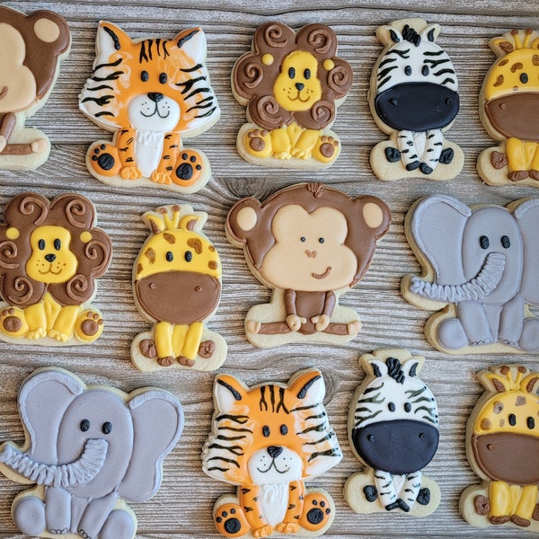 Zoo Cookies - Etsy