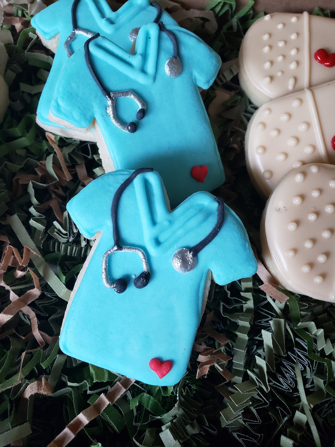 Mini Nurse/dr Decorated Sugar Cookies | Etsy
