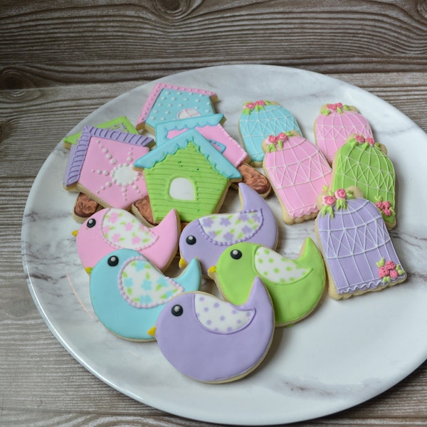 Decorated Bird House - Etsy