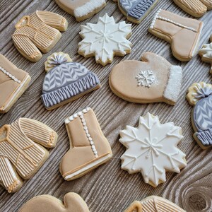 Winter Vibes Decorated Sugar Cookies - Etsy