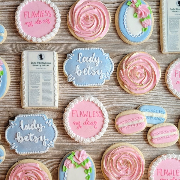 Bridgerton Cookies - Etsy