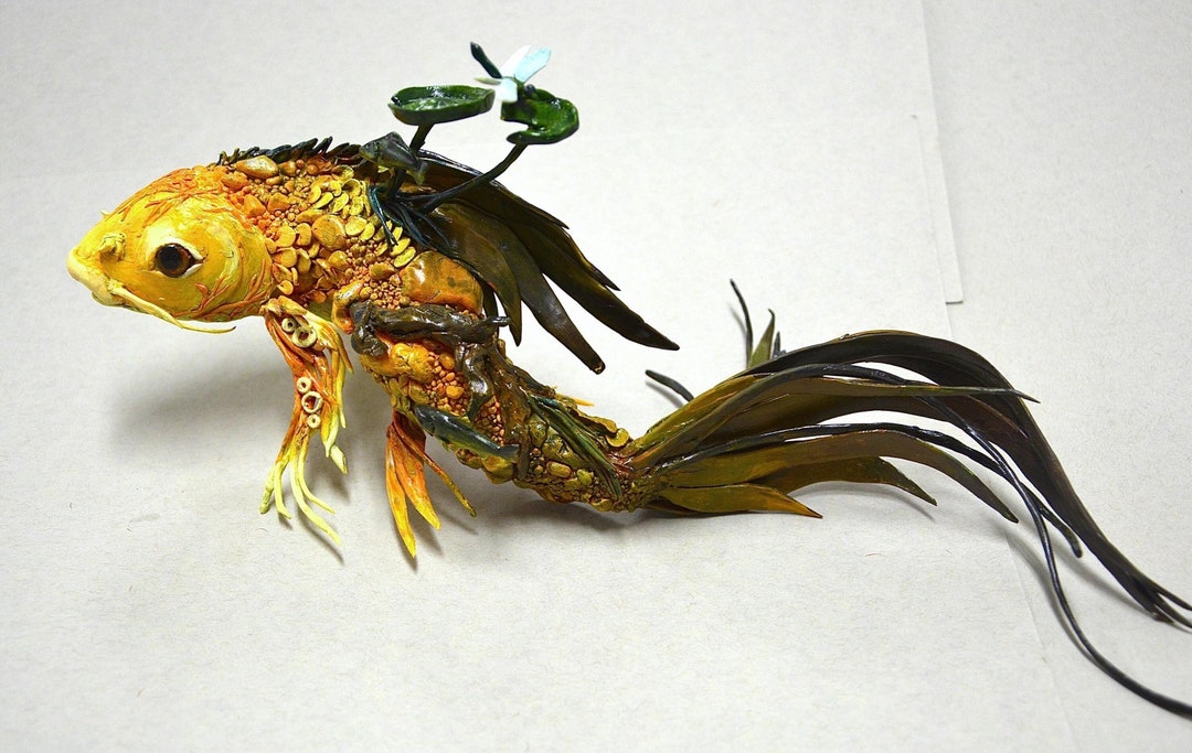 Fresh Rivers, Cyprinus Rubrofuscus, Koi Fish - Etsy