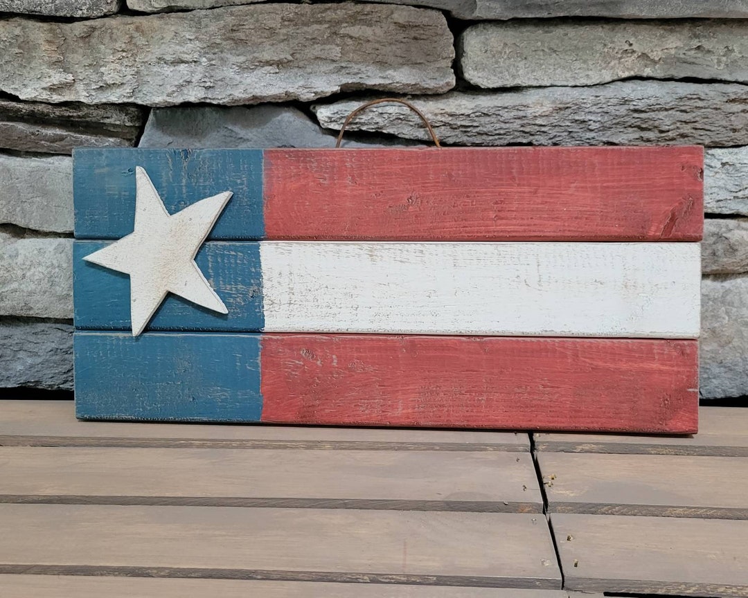 Primitive Wooden Flag - Etsy