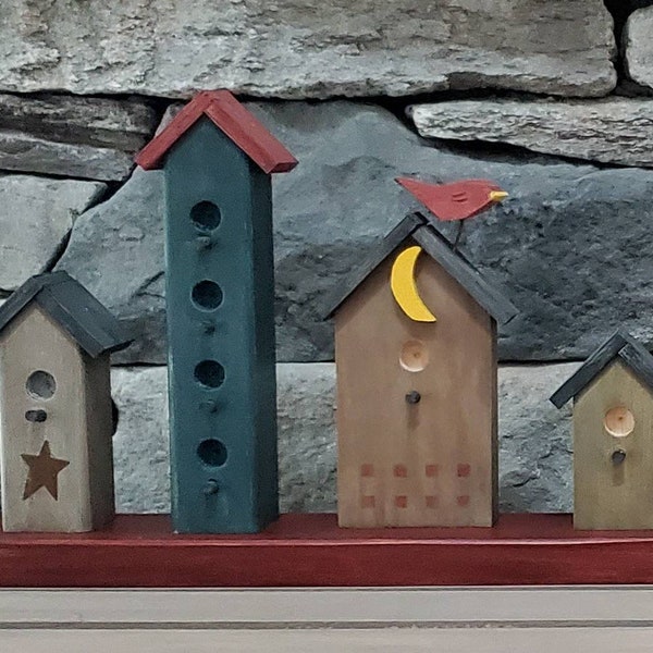 Primitive Birdhouse - Etsy