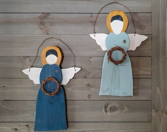 Primitive Angel Art - Etsy