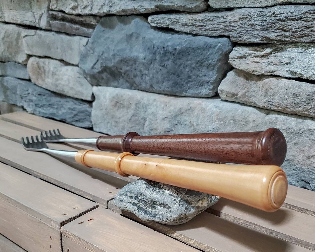 Handturned Back Scratcher - Walnut or Figured Maple - Etsy