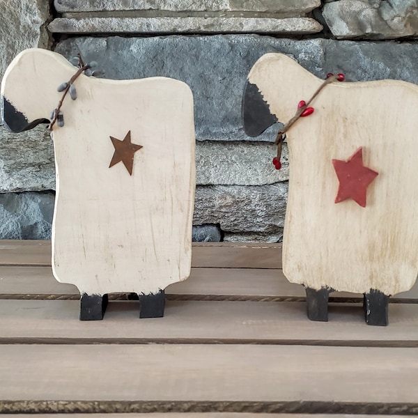 Wooden Sheep - Etsy
