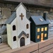 Primitive Wooden Lighted Church - Etsy