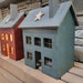 Primitive Wooden Lighted House - Etsy