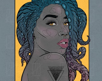 Cecaelia Art - Etsy