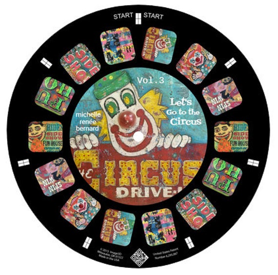 Original Art Reel Vol. 3 Custom 3D Viewmaster Reel Volume - Etsy