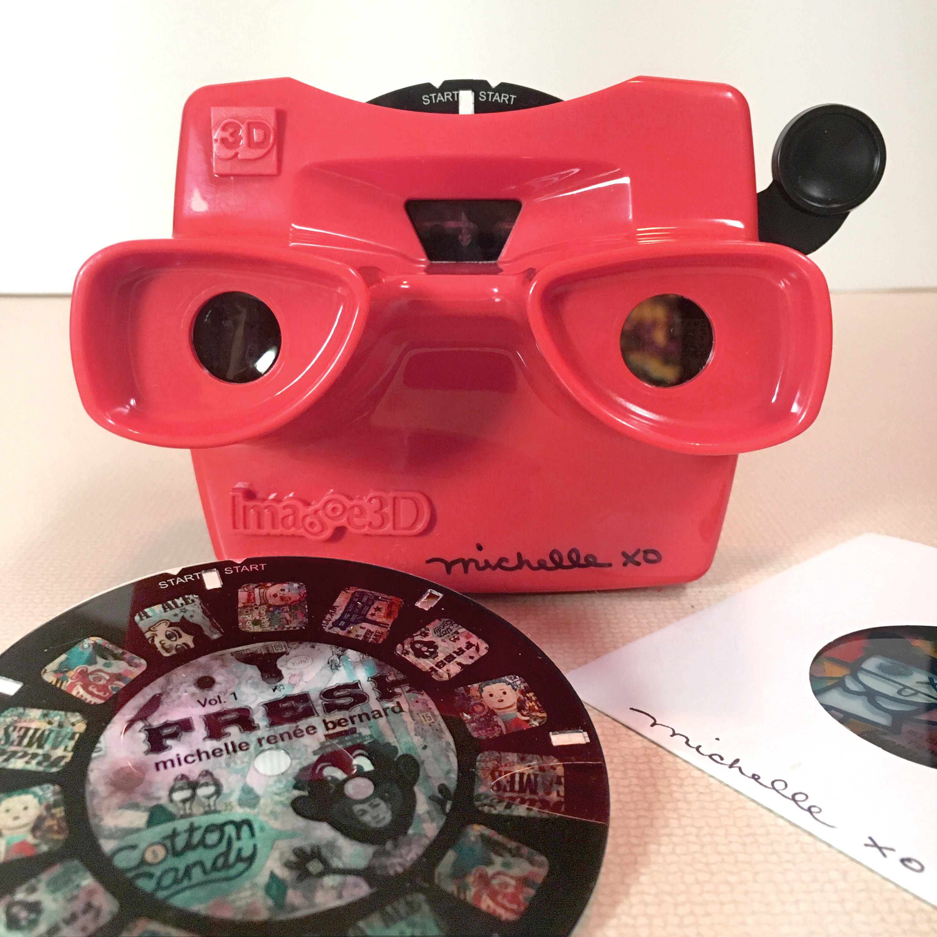 Retro 3D Viewer Reel Set Custom Artist Edition Starter | Etsy Canada
